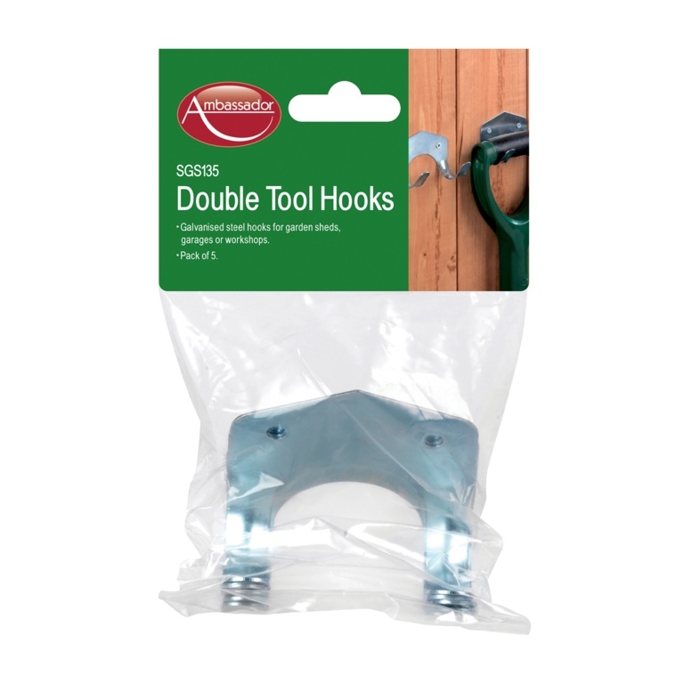 Ambassador Tool Hooks Double Pack 5 - Horticentre - Your Family Run ...