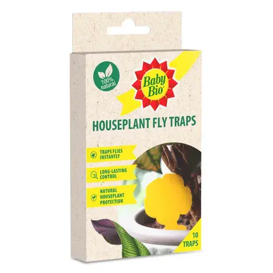 Baby Bio Houseplant Fly Trap - 10 Pack - Horticentre - Your Family Run ...