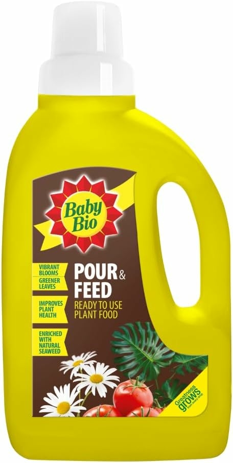 Baby Bio Pour & Feed Plant Food 1L - Horticentre - Your Family Run ...