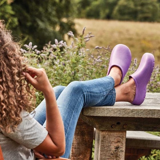 Briers Comfi Garden Clogs Lilac Size 8 - Horticentre - Your Family Run ...