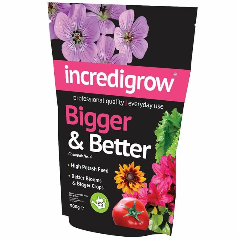 Incredigrow Bigger & Better (Formally Chempak No.4) 500g - Horticentre - Your Family Run Garden ...