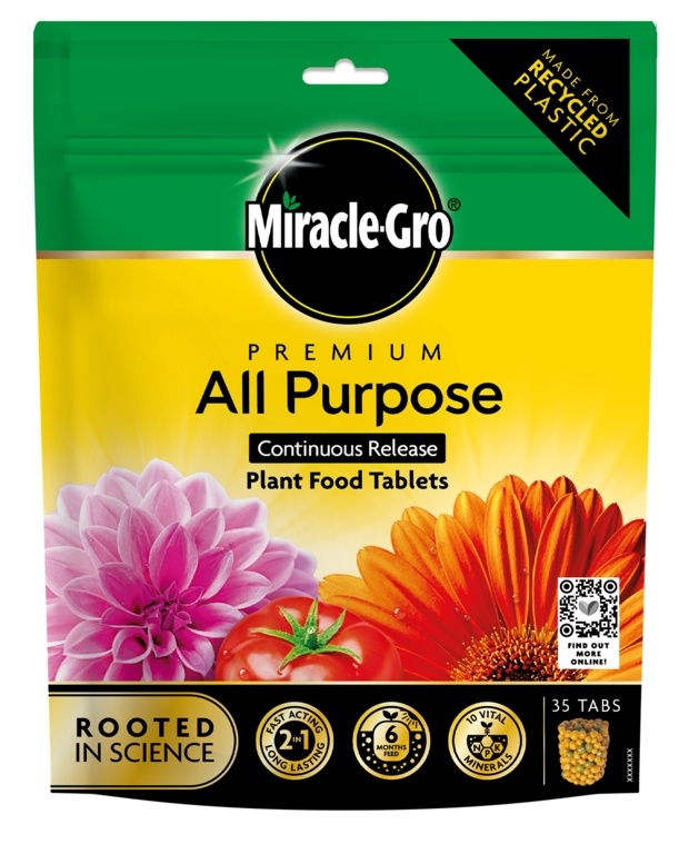 Miracle-Gro All Purpose Continuous Release Plant Food 35 Tablets ...