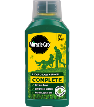 Miracle Gro Complete Liquid Lawn Food 900ml - Horticentre - Your Family ...
