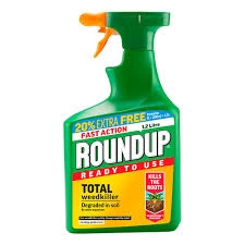 Roundup Fast Action Weedkiller Trigger Bottle 1.2L (1 Litre +20% Extra ...