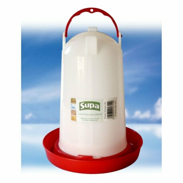 Supa Plastic Poultry Drinker 3 Litre - Horticentre - Your Family Run ...